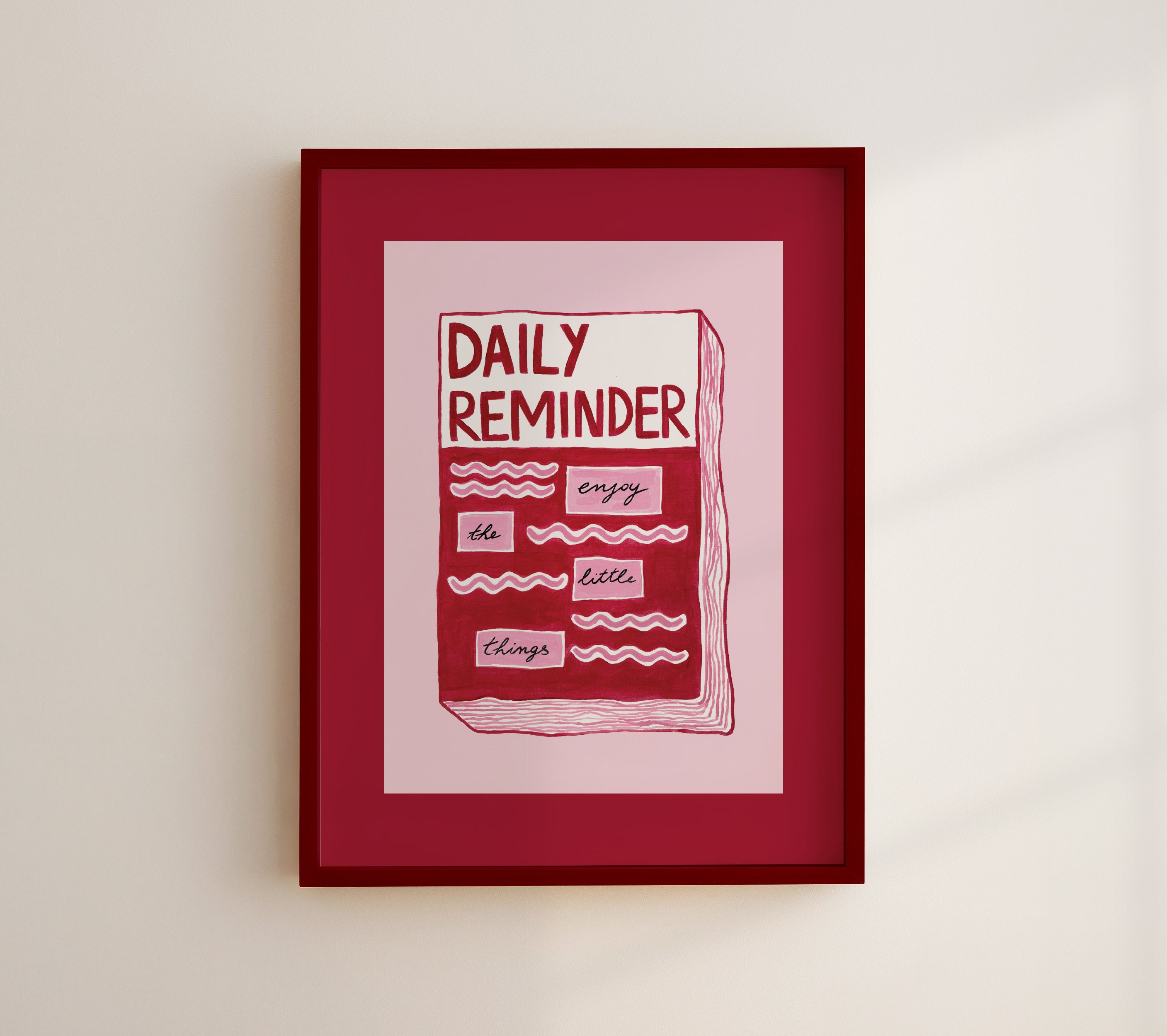 Affiche Daily Reminder – Poster déco | French Pair – FRENCH PAIR