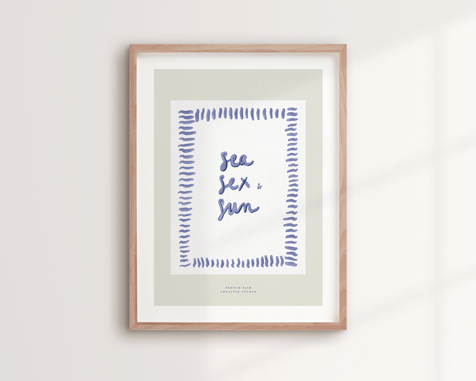 Affiche SEA SEX & SUN – FRENCH PAIR