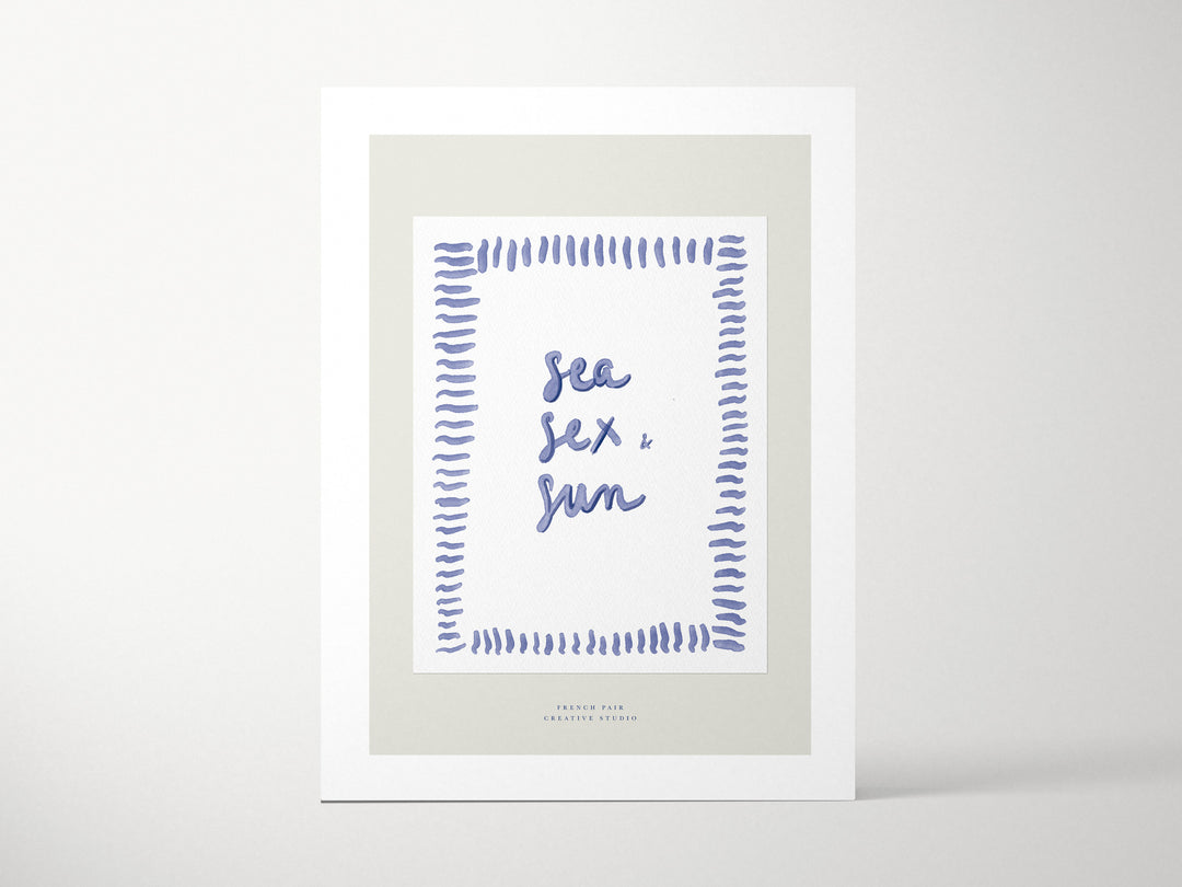 Affiche Sea Sex And Sun French Pair